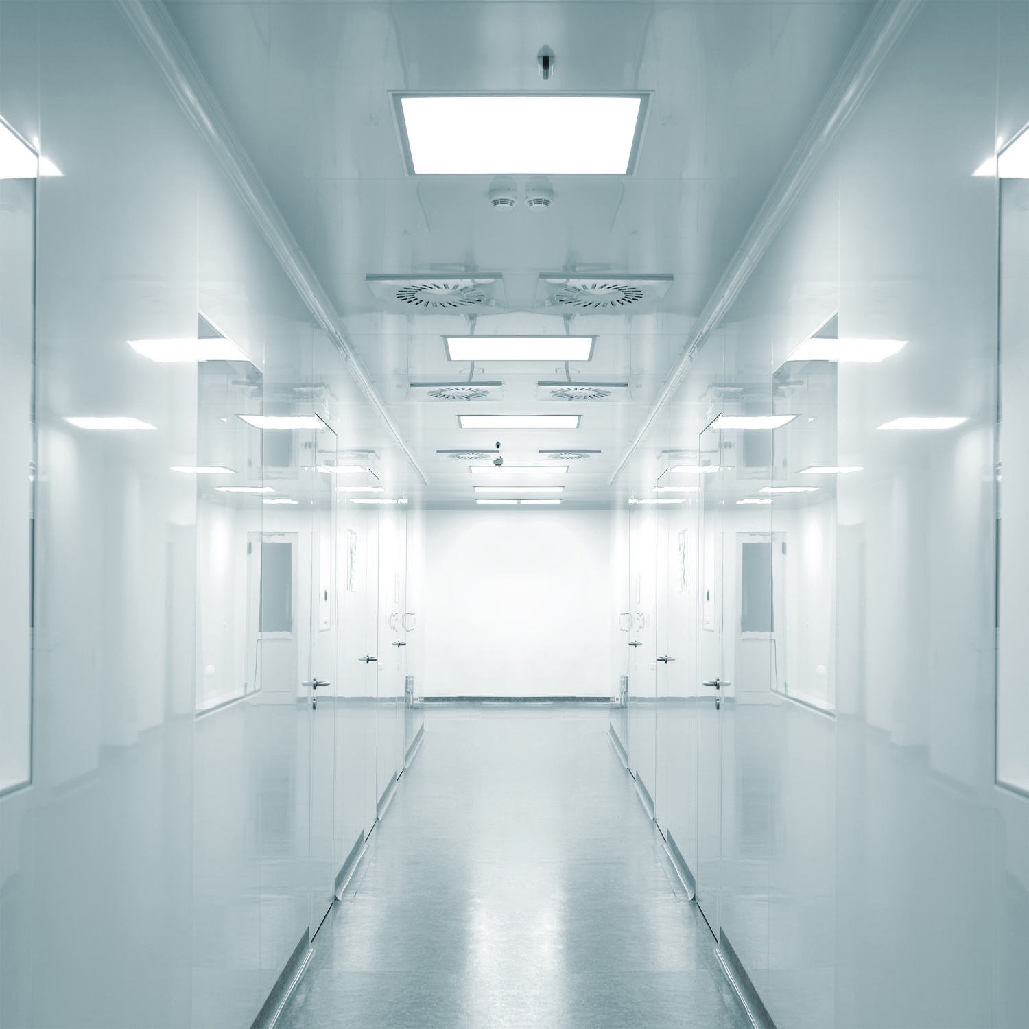 50mm PPGI Rockwool Sandwich Wall Panel Modular Cleanroom for Food ...