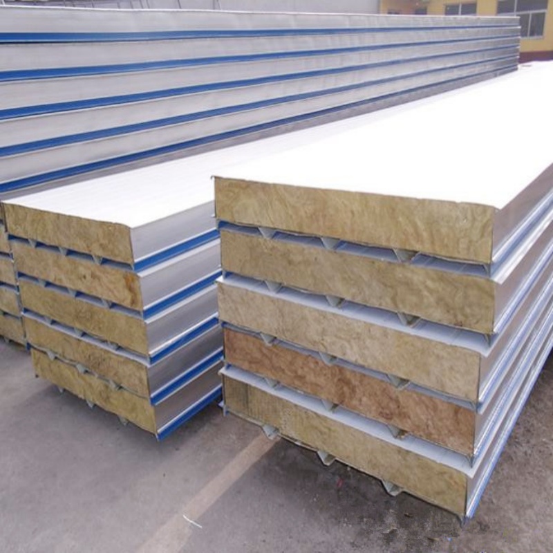 Prefab Prefabricated 50mm/75mm/100mm/150mm Wall/Roof EPS/Glass Wool/PU ...