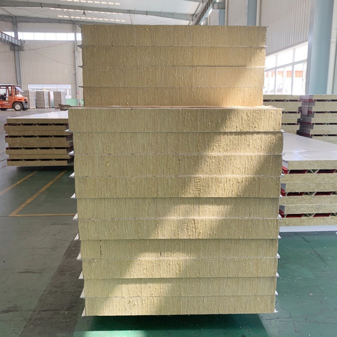 2024 New Building Material High Density Rockwool/Mineralwool Sandwich ...